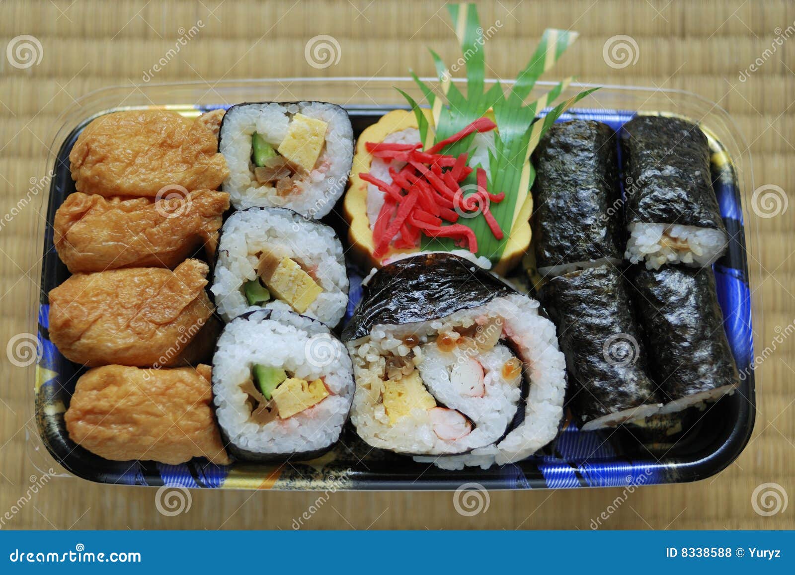 Bento japonés foto de archivo. Imagen de pedazo, mezclado - 8338588