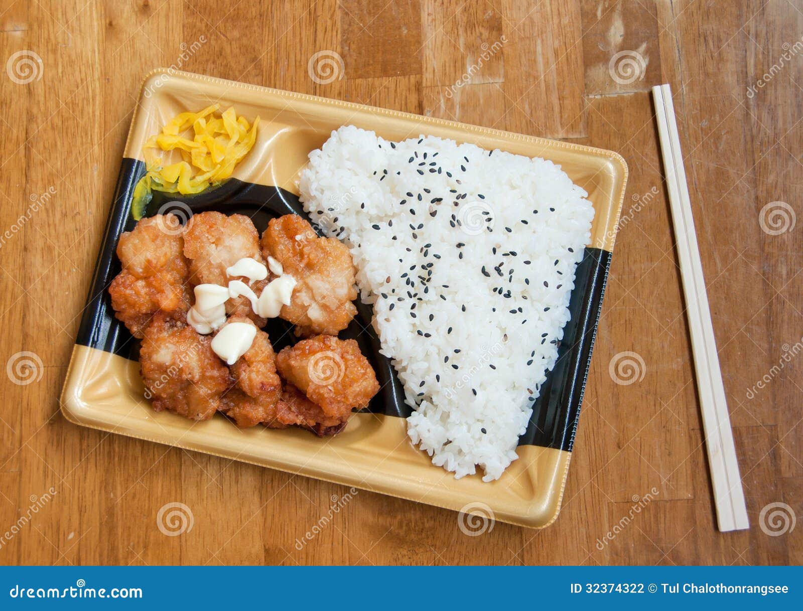 Bento set stock photo. Image of seasoning, fresh, chopsticks - 32374322