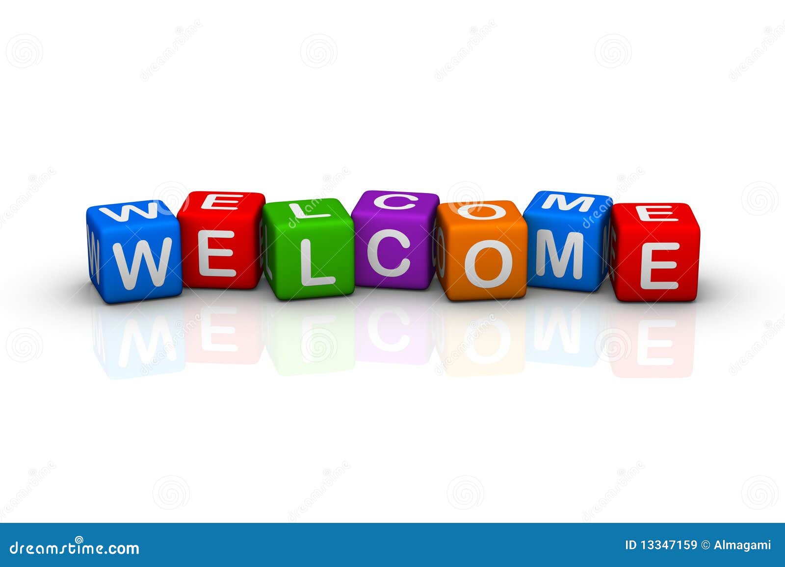 Benvenuto illustrazione di stock. Illustrazione di colorato - 13347159