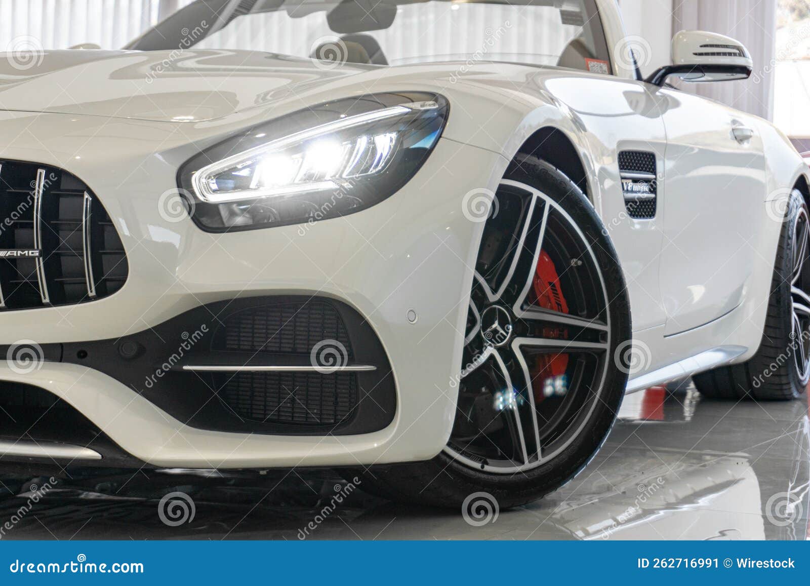 Benz AMG GTC Front View Three Quarters Editorial Photo - Image of ...