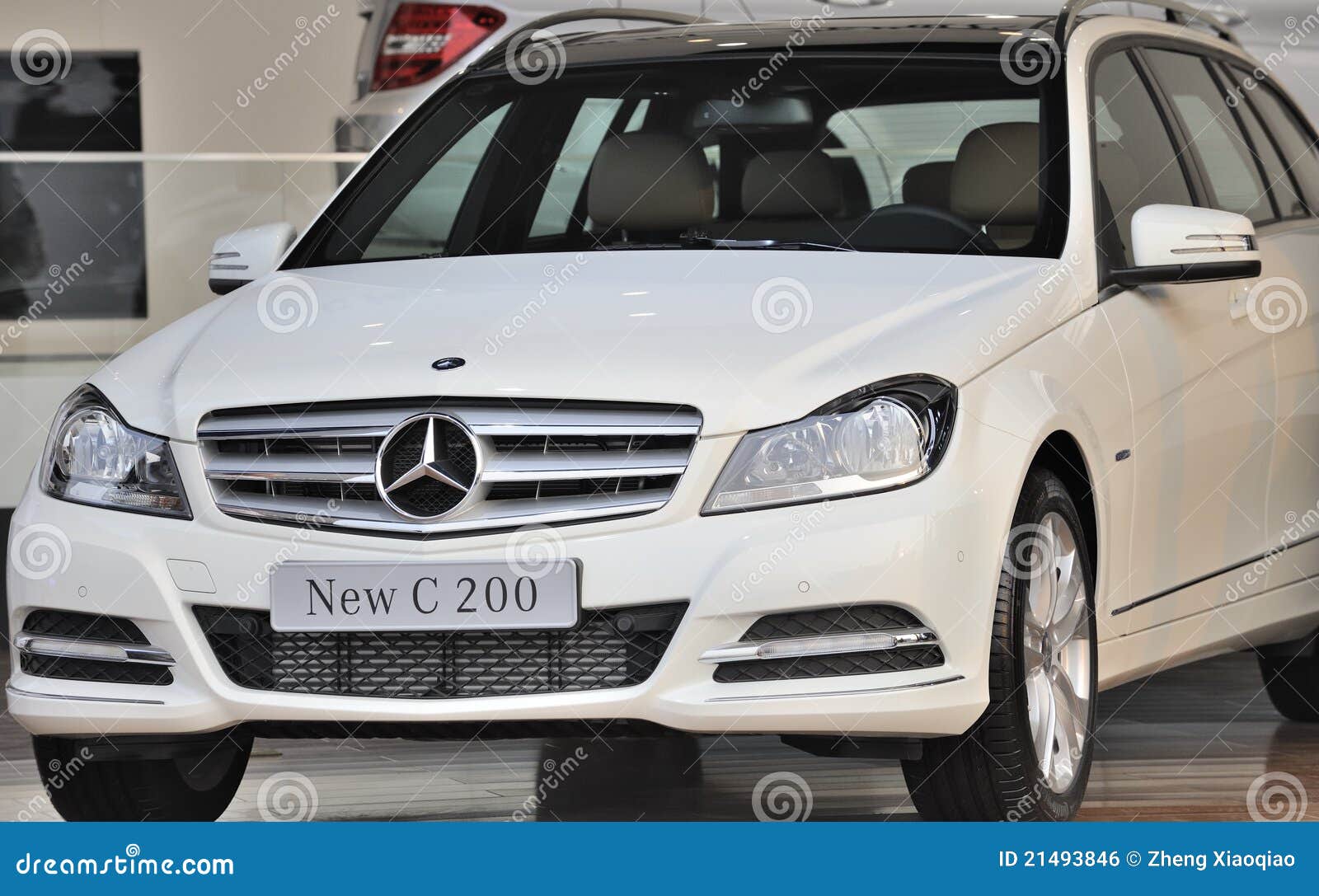 Benz C200 de Mercedes foto editorial. Imagen de benz - 21493846