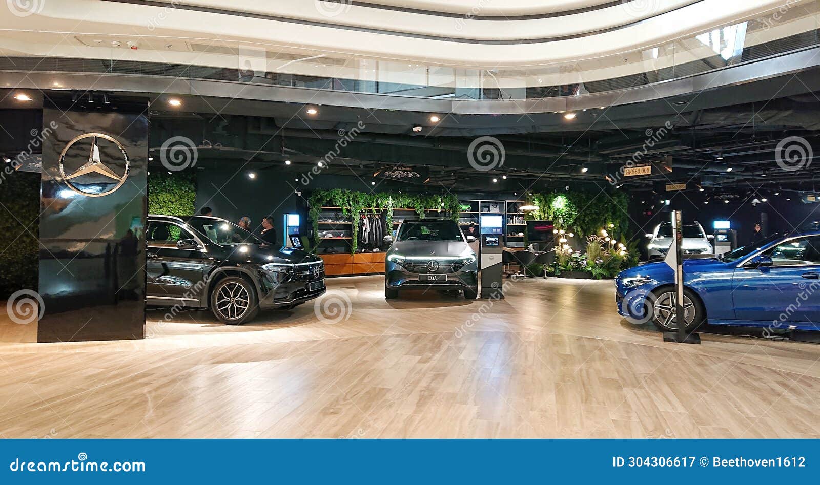 Benz Vehicles Display Store Editorial Photography - Image of indoor ...