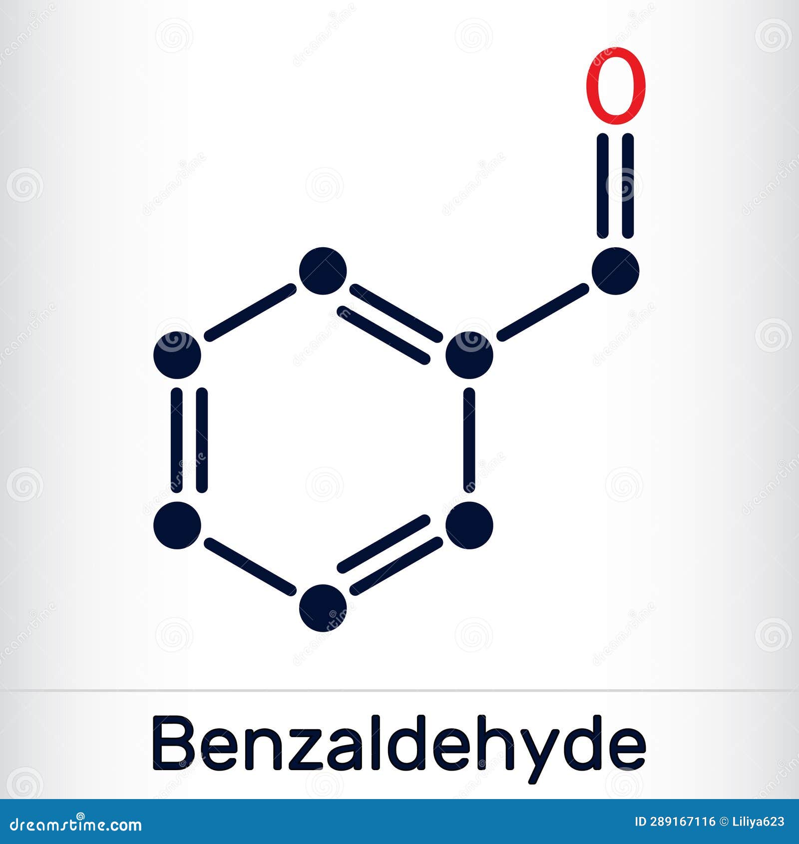 Benzaldehyde, Benzoic Aldehyde Molecule. It Is Simplest Aromatic ... Benzaldehyde, Benzoic Aldehyde Molecule. It Is Simplest Aromatic ...