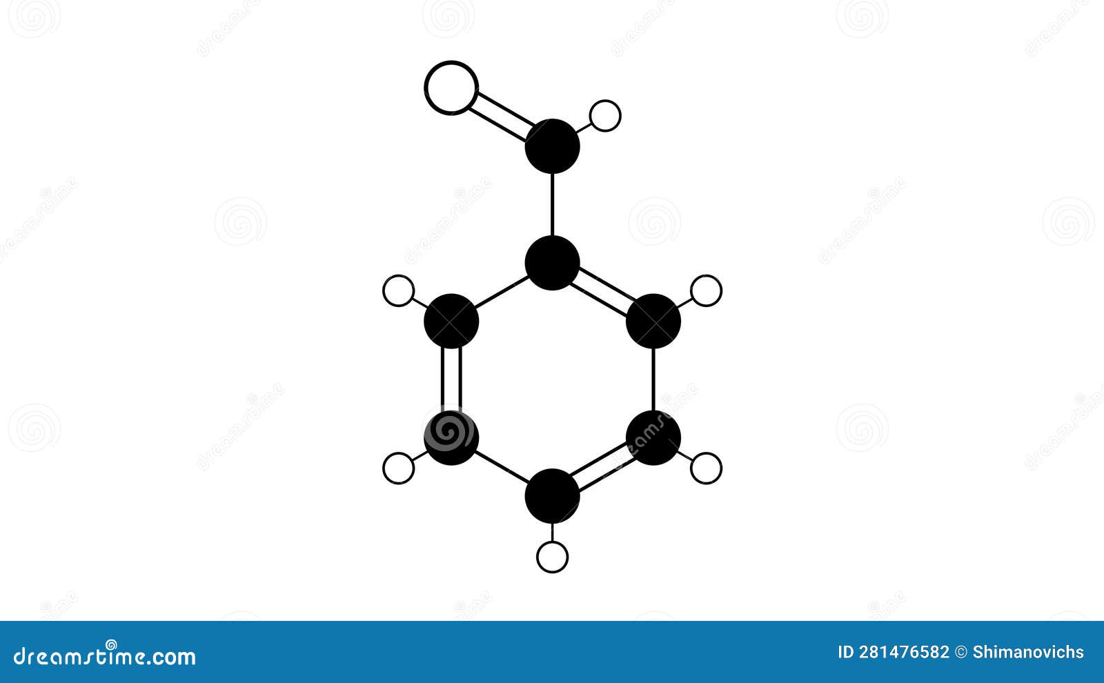 Benzaldehyde Structural Formula