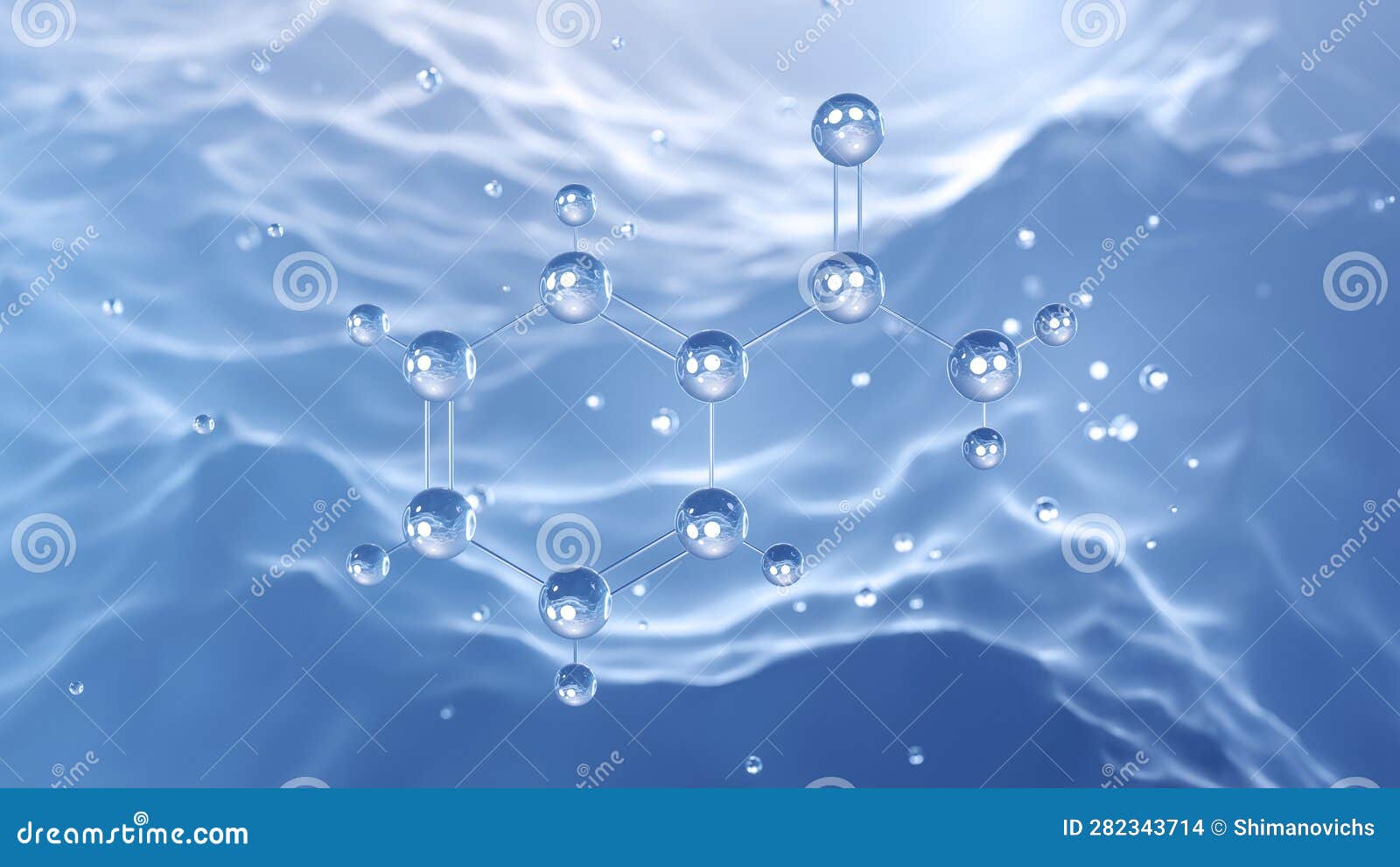 Benzamide Molecular Structure, 3d Model Molecule, Amide Derivative ...