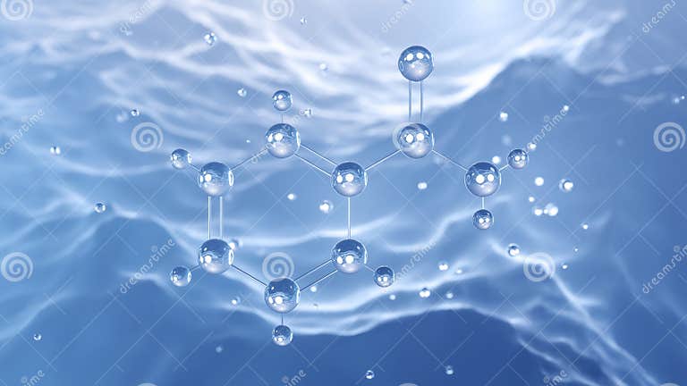 Benzamide Molecular Structure, 3d Model Molecule, Amide Derivative ...