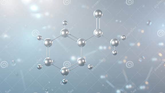 Benzamide Molecular Structure, 3d Model Molecule, Amide Derivative ...