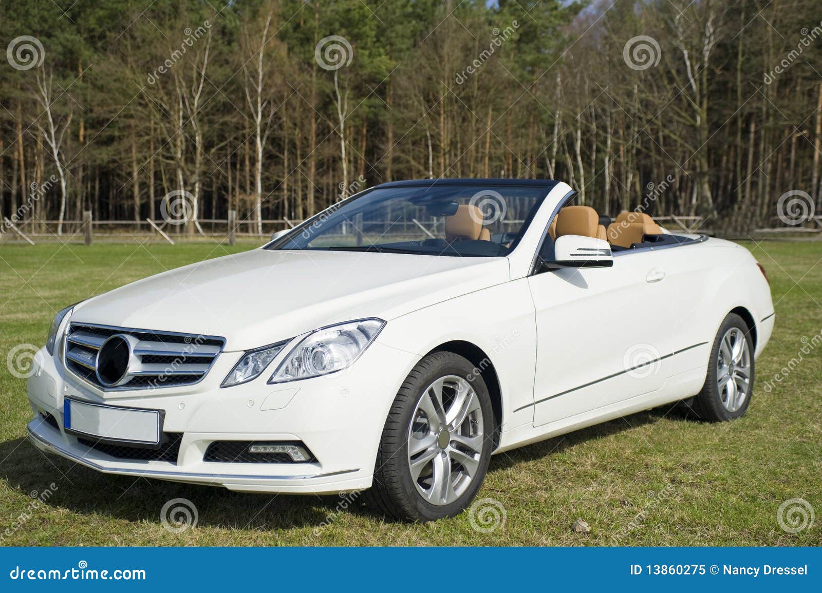 Benzcabriolet van Mercedes stock afbeelding. Image of klasse - 13860275