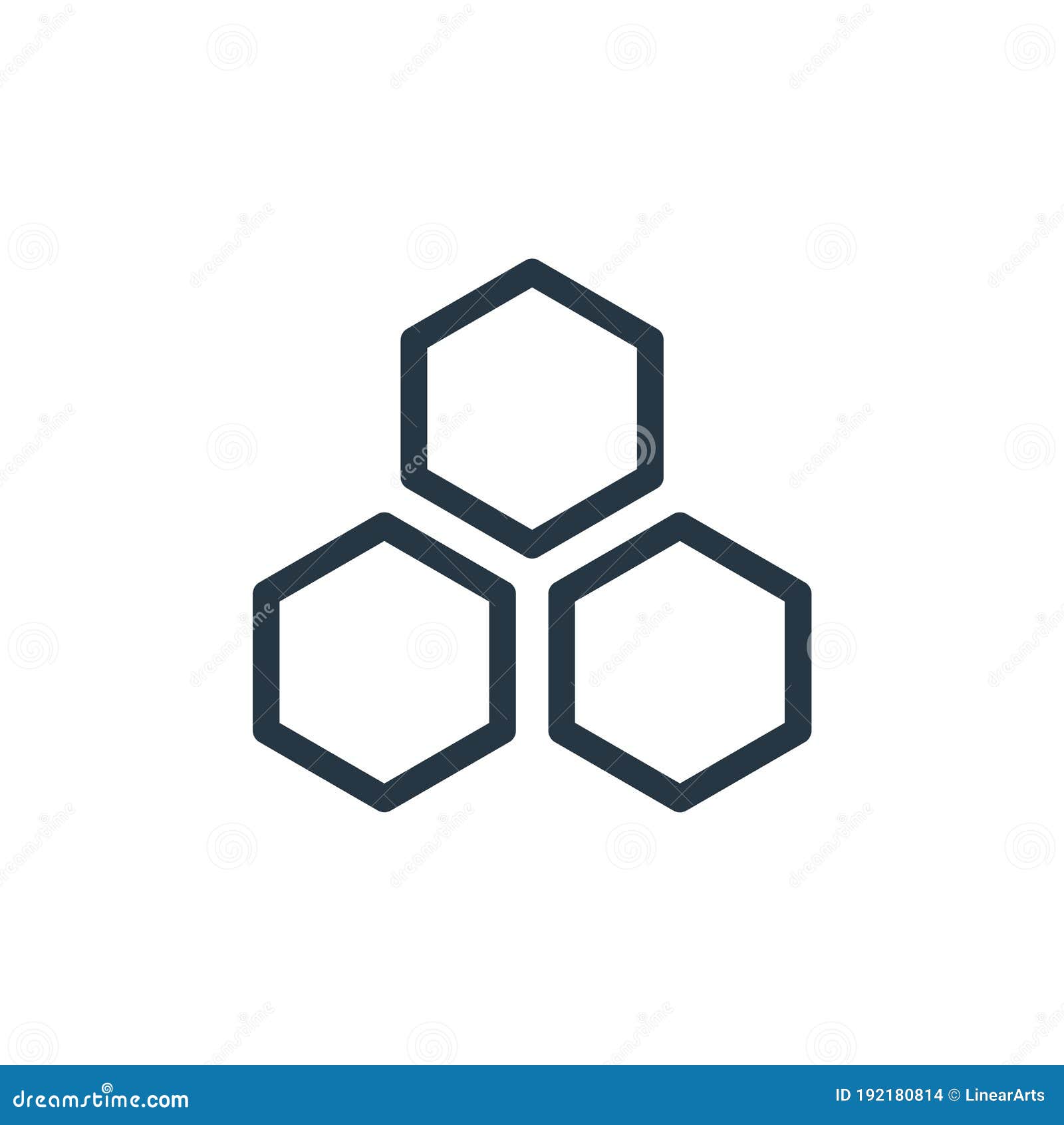 Benzene Icon Vector from Ecology Concept. Thin Line Illustration of ...