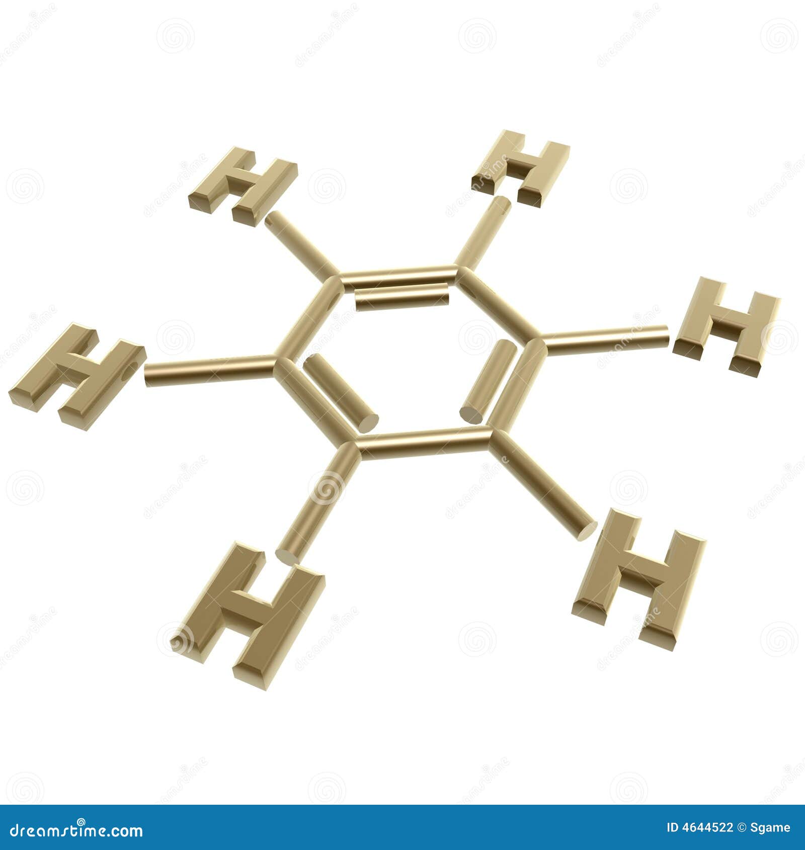 Benzene Structure Stock Image | CartoonDealer.com #4644517
