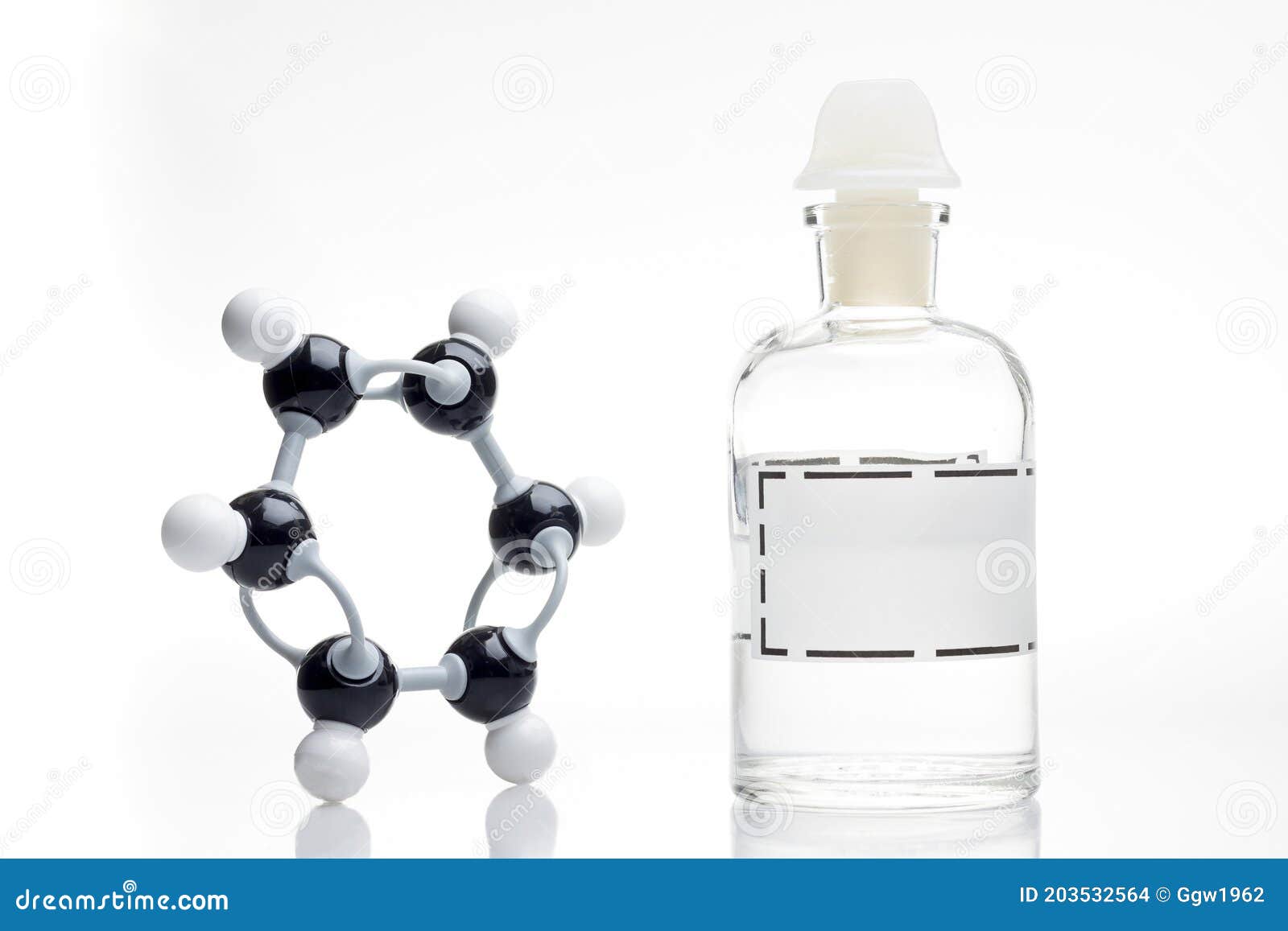 Benzene Molecule 3d, Molecular Structure, Ball And Stick Model ... Benzene Molecule 3d, Molecular Structure, Ball And Stick Model ...