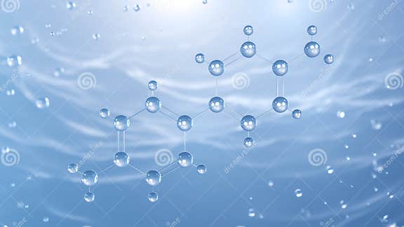 Benzidine Molecular Structure, 3d Model Molecule, Aromatic Amine ...