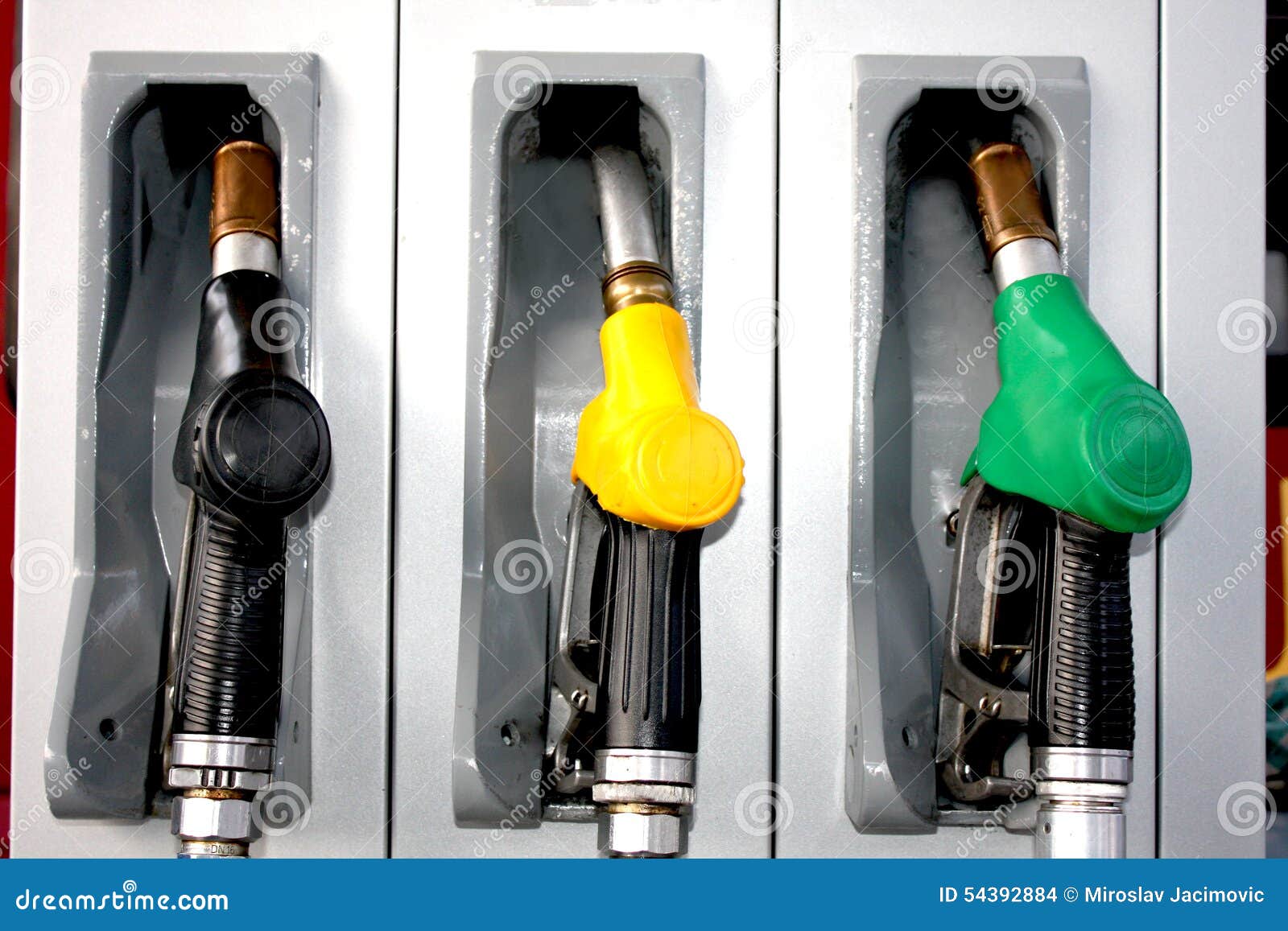 Benzine, Diesel, De Pomp Van De Lichte Stookolietank Stock Foto - Image ...