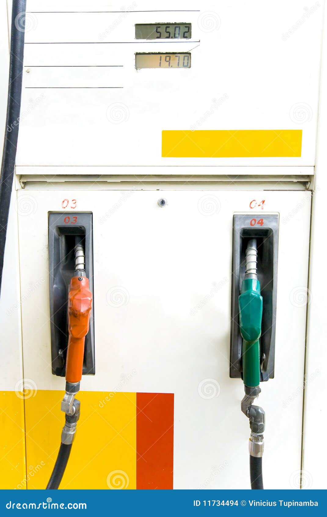 Benzinepomp stock foto. Image of benzine, olie, prijs - 11734494