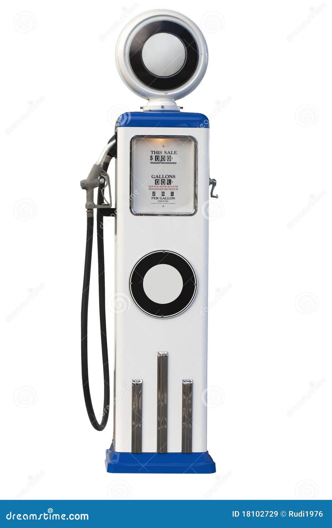 Benzinepomp stock afbeelding. Image of vulling, aardolie - 18102729