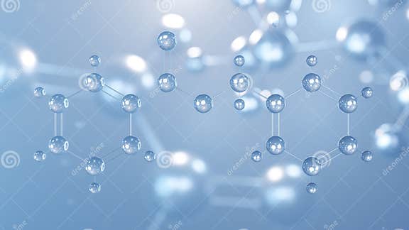 Benzyl Benzoate Molecular Structure 3d, Flat Model, Ascabin, Structural ...