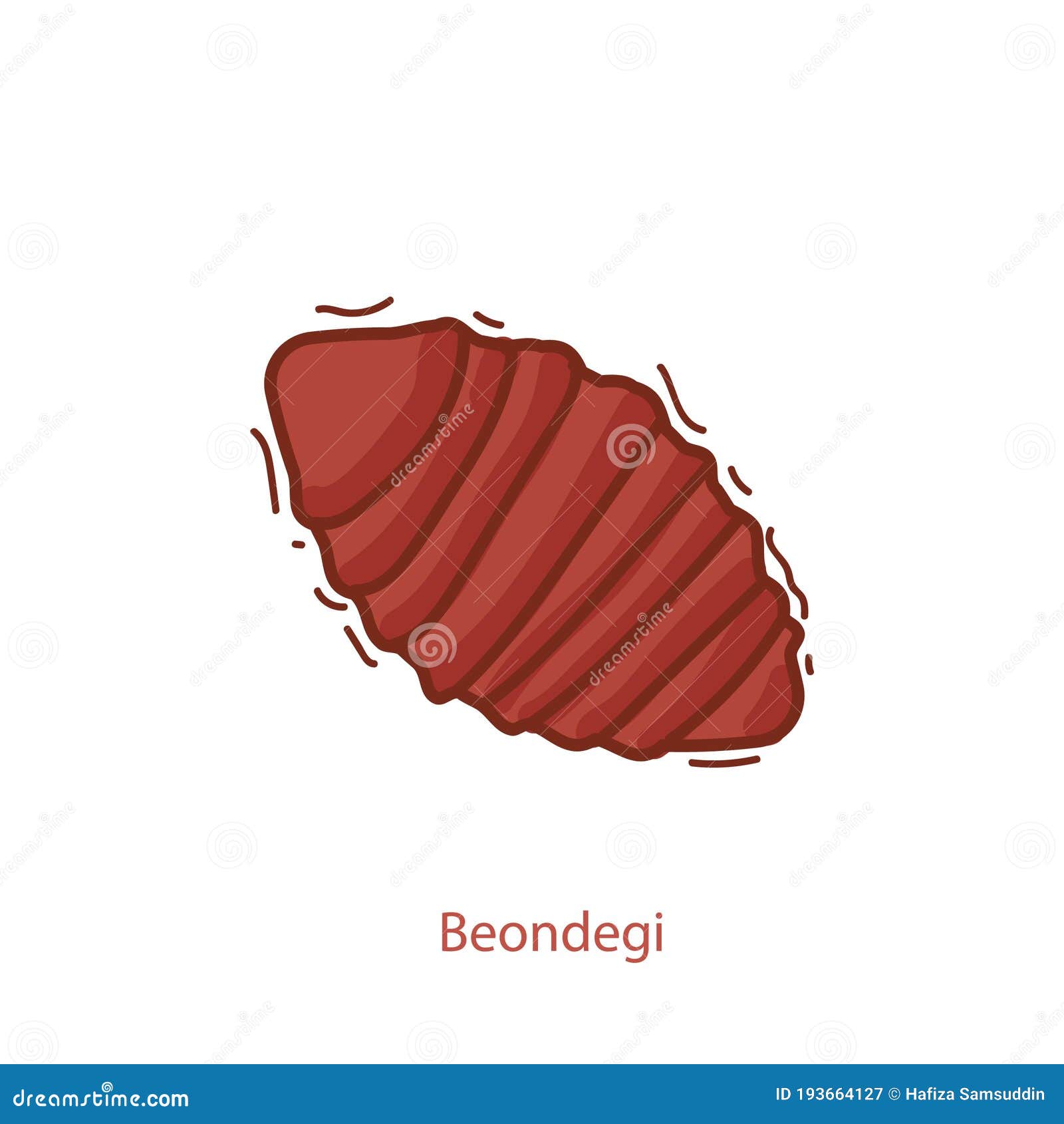 Beondegi. Vector Illustration Decorative Design Stock Vector ...