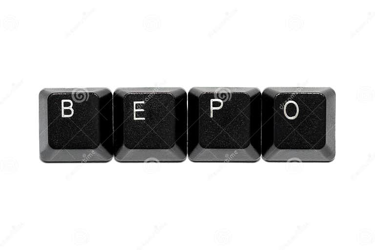 Bepo keyboard keys stock image. Image of bepo, internet - 96888009