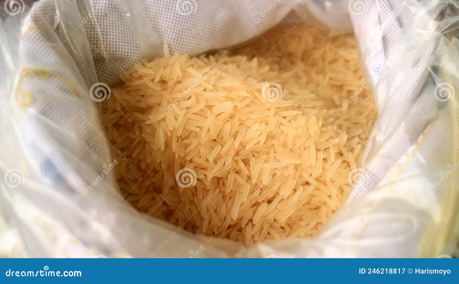 Beras Basmati stock image. Image of indian, slender - 246218817