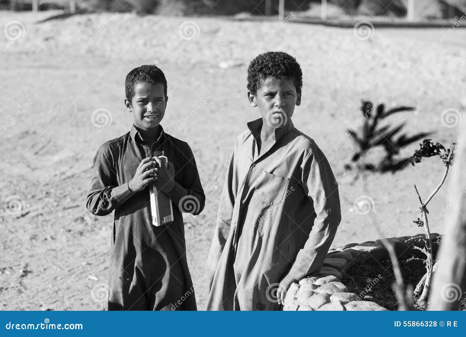 Berber children editorial stock photo. Image of egypt - 55866328