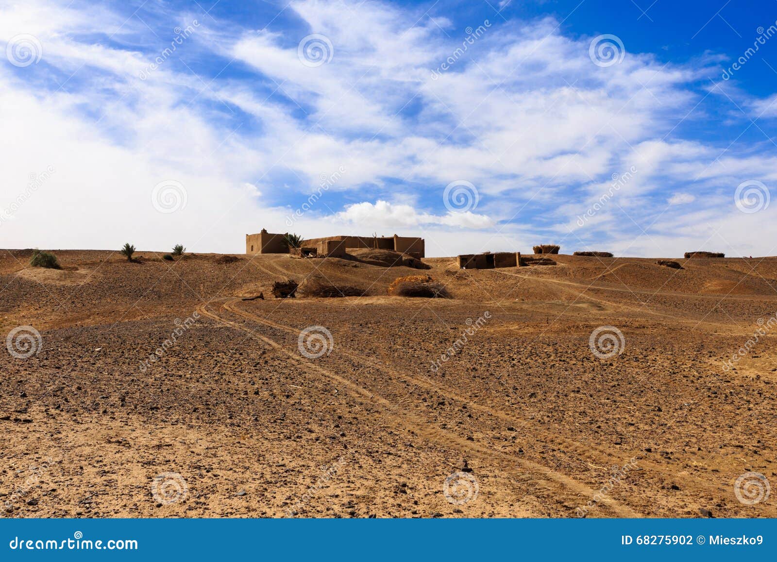 Berber House In The Desert Sahara Stock Photo | CartoonDealer.com #68275902