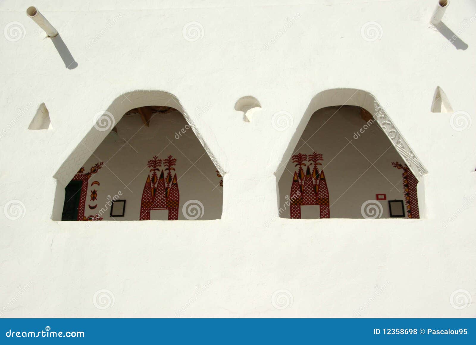 Berber House in Ghadames, Libya Stock Photo - Image of home, facade ...