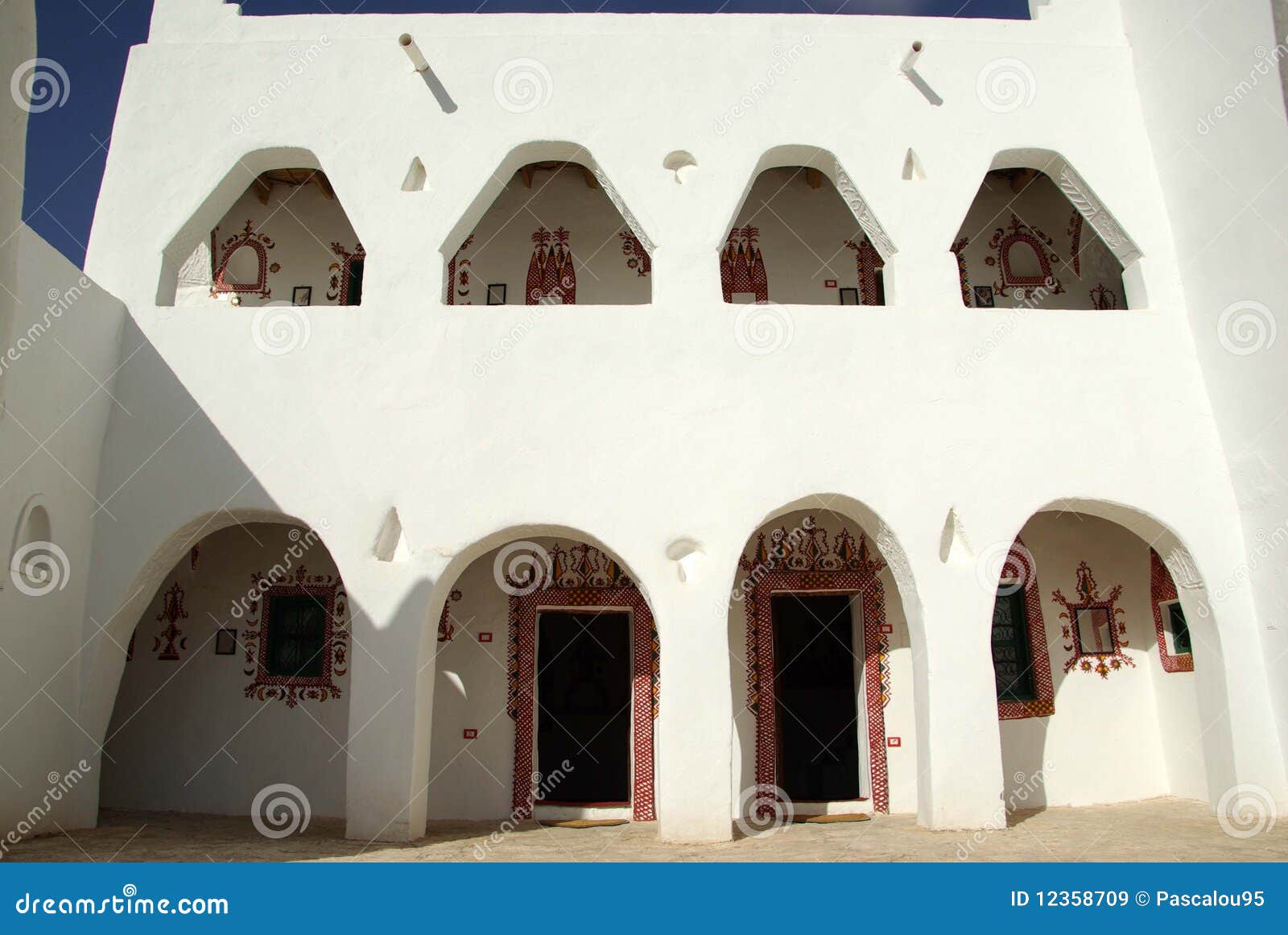 Berber House in Ghadames, Libya Stock Image - Image of architecture ...