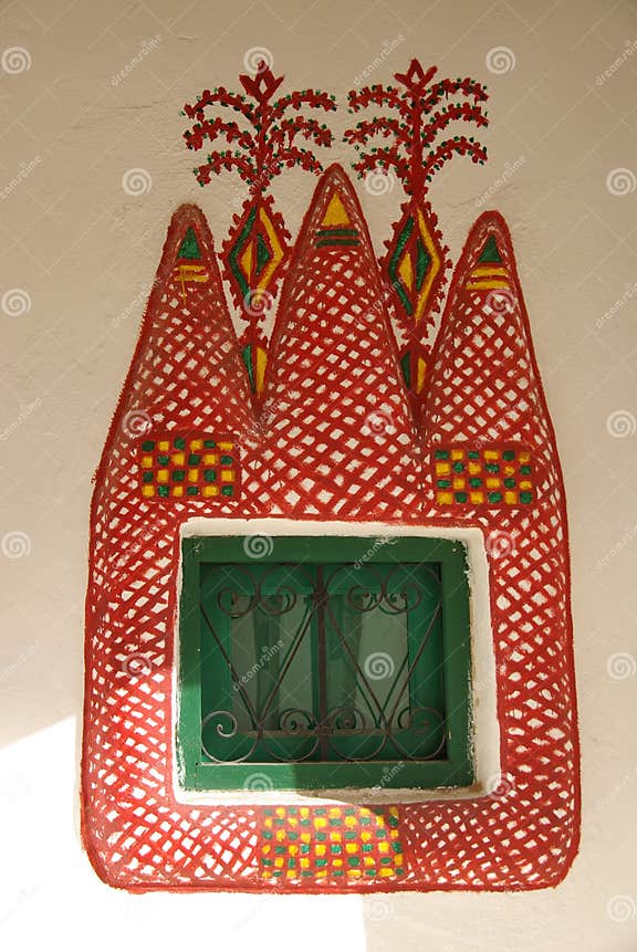 Berber House in Ghadames, Libya Stock Photo - Image of house, drawing ...