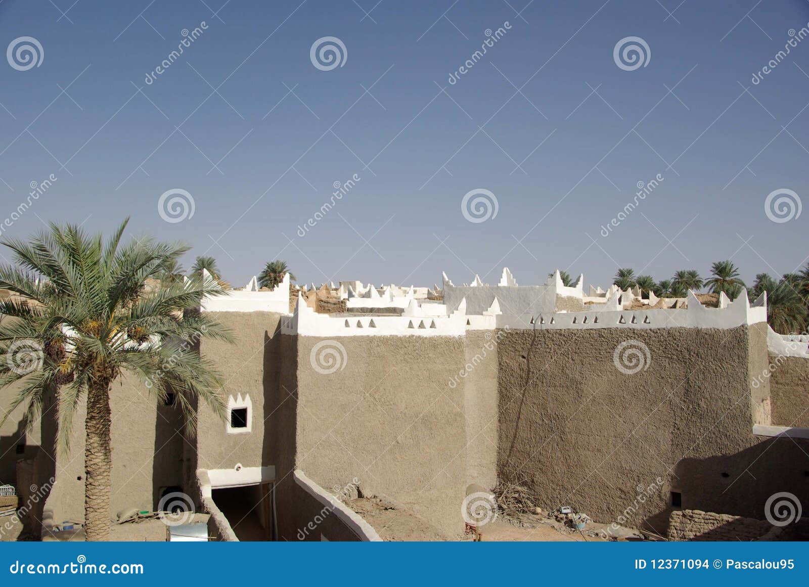 Berber Oasis of Ghadames, Libya Stock Photo - Image of architecture ...
