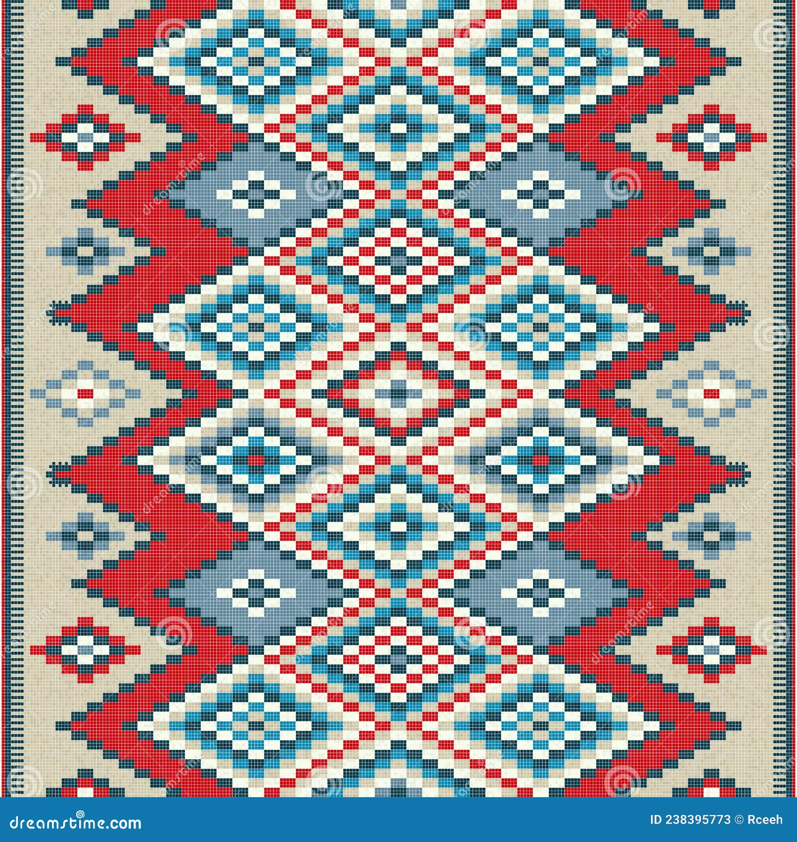 Berber pattern 1 stock vector. Illustration of creative - 238395773