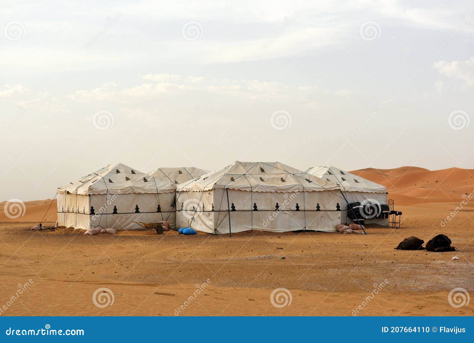 Berber Tents in the Sahara Desert Stock Photo - Image of camp, journey ...