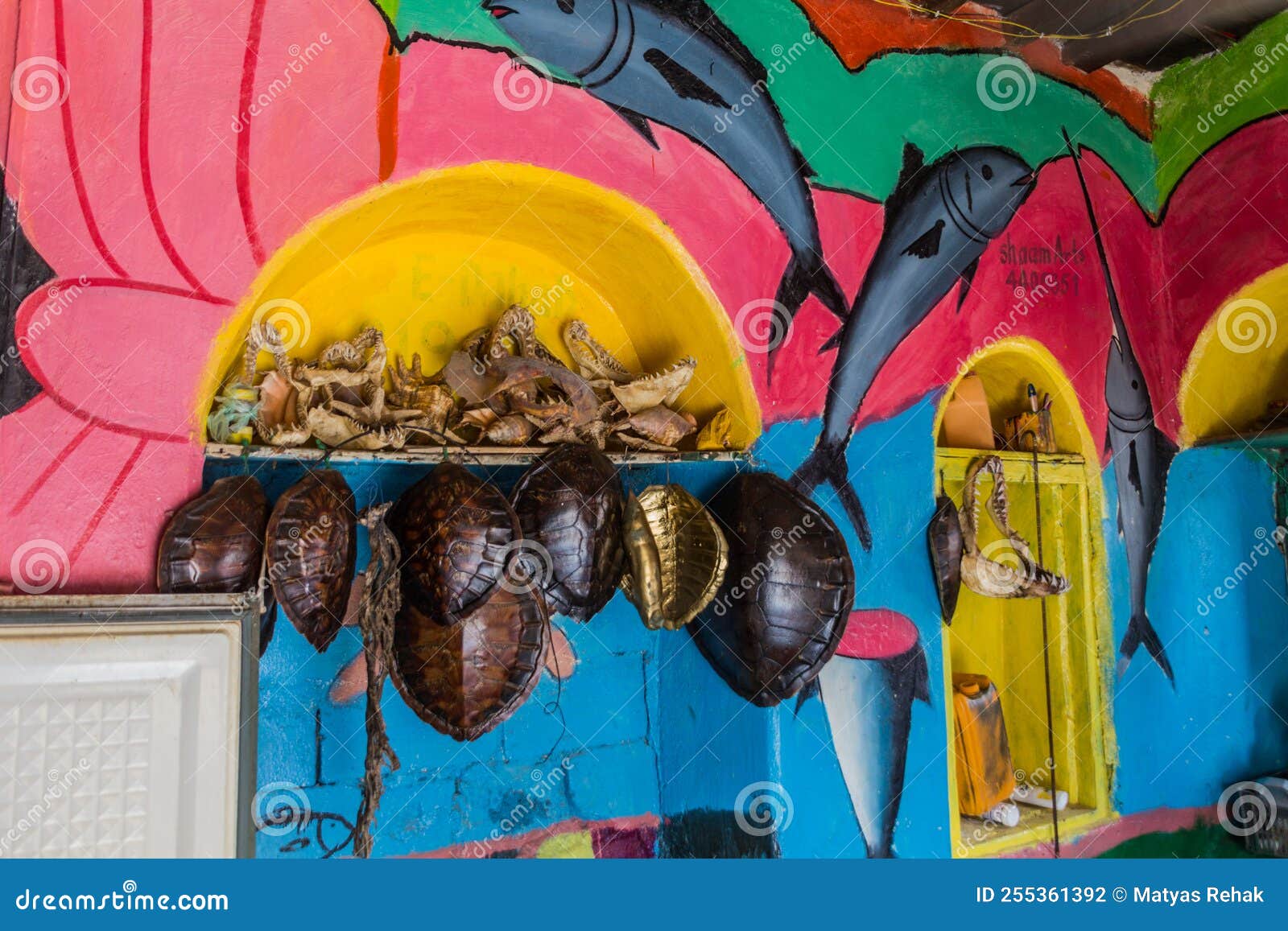 BERBERA, SOMALILAND - APRIL 13, 2019: Interior of a Fish Store in ...