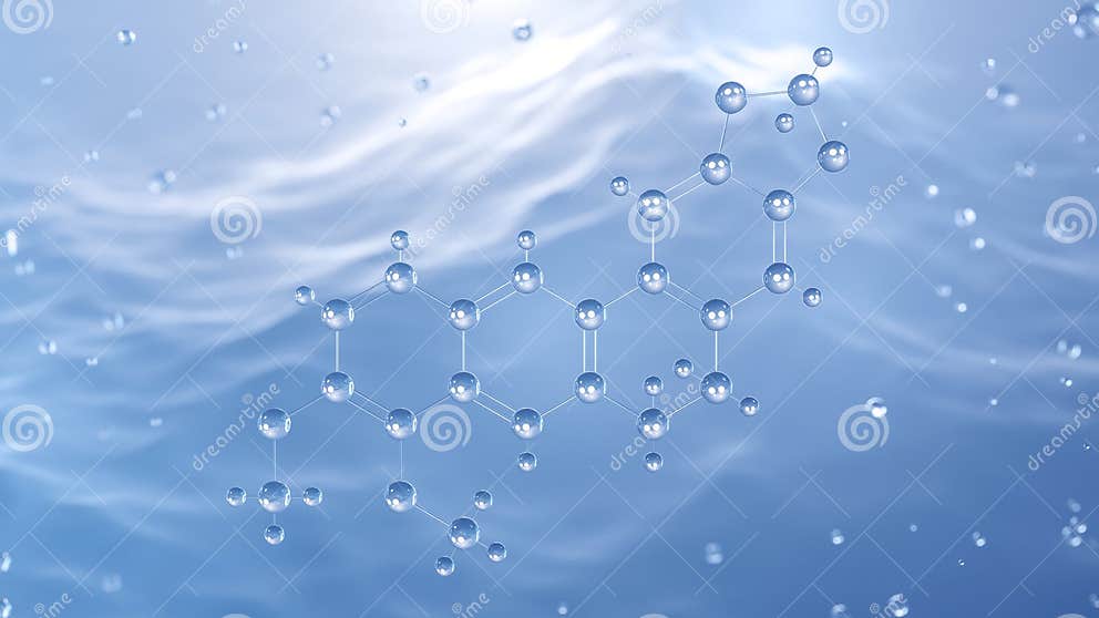 Berberine Molecular Structure, 3d Model Molecule, Alkaloid, Structural ...