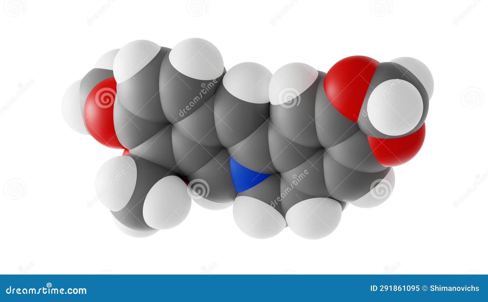 Berberine Molecule, Quaternary Ammonium Salt Molecular Structure ...