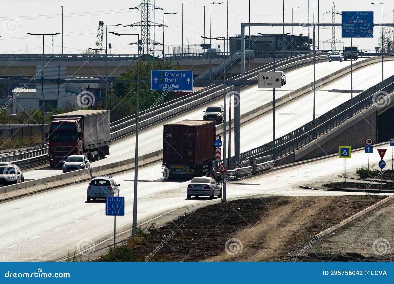 Berceni Overpass, Bucharest, Romania Editorial Photography - Image of ...