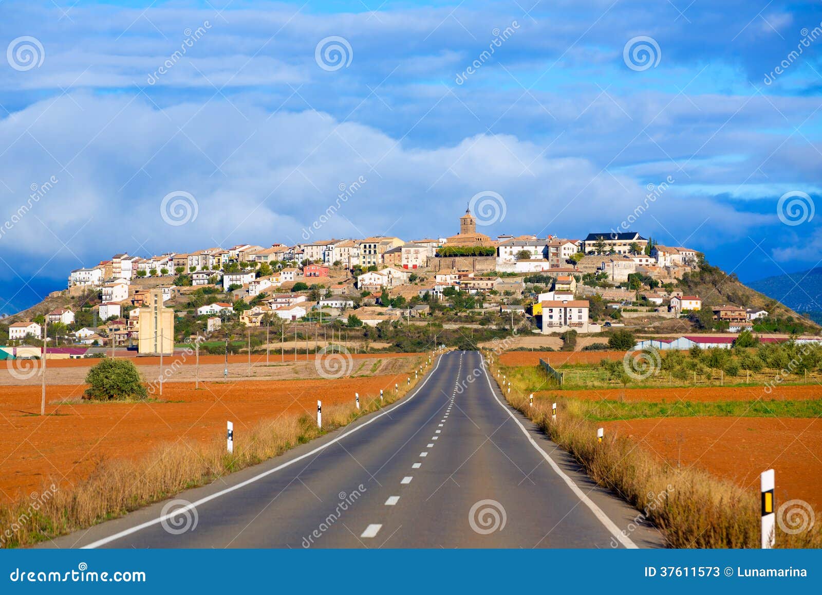 Berdun in Huesca Aragon Pyrenees of Spain Stock Image - Image of huesca ...