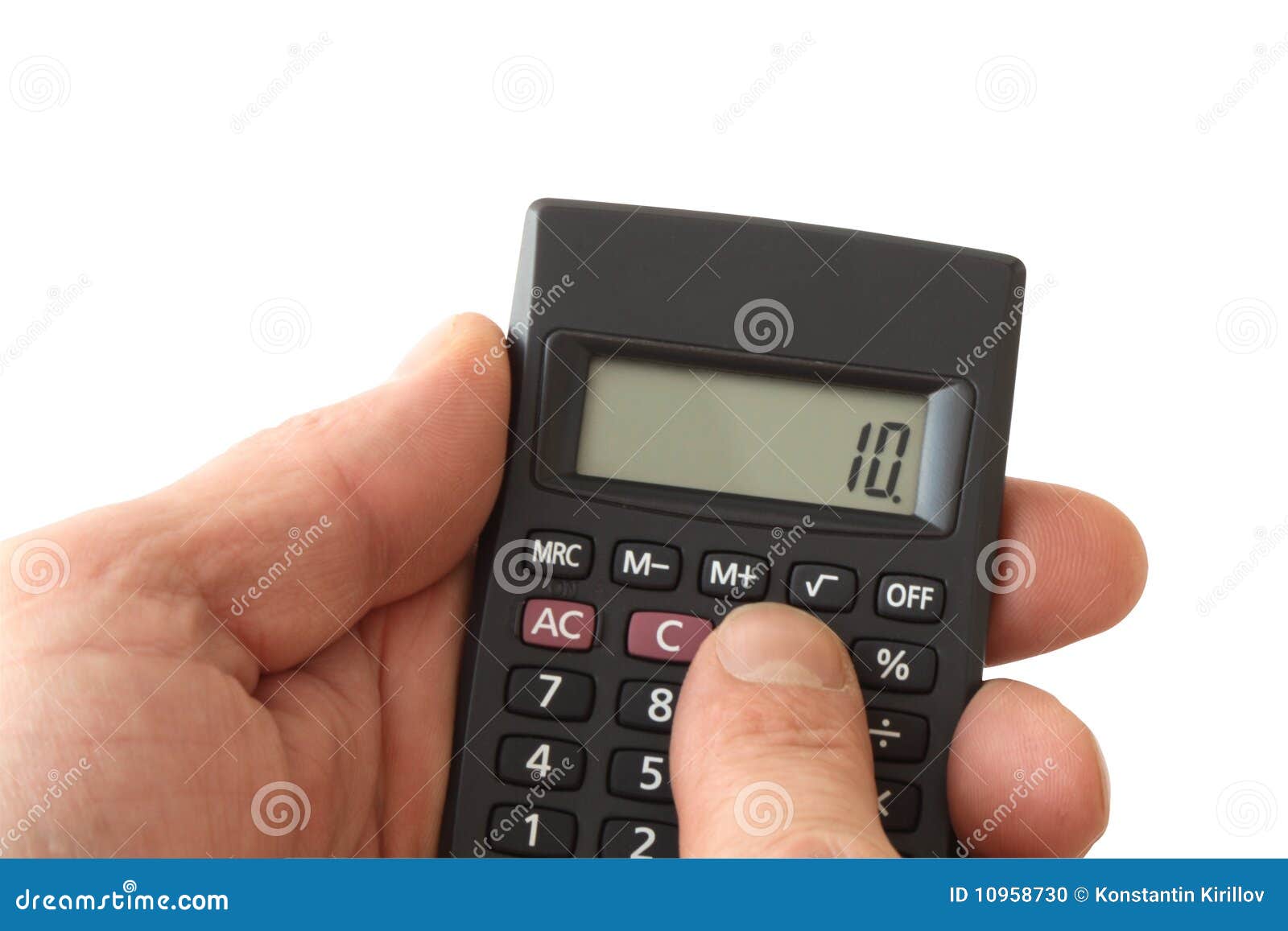 Berekeningen stock foto. Image of rekenmachine, menselijk - 10958730
