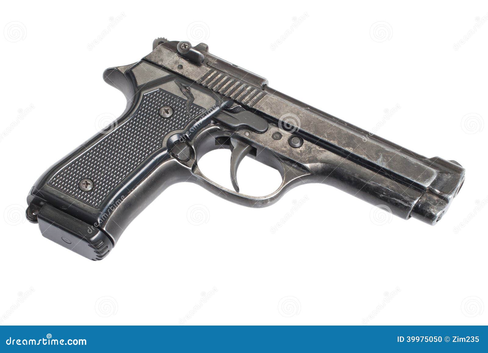 Beretta Hand Gun On Desert Uniform Stock Photography | CartoonDealer ...