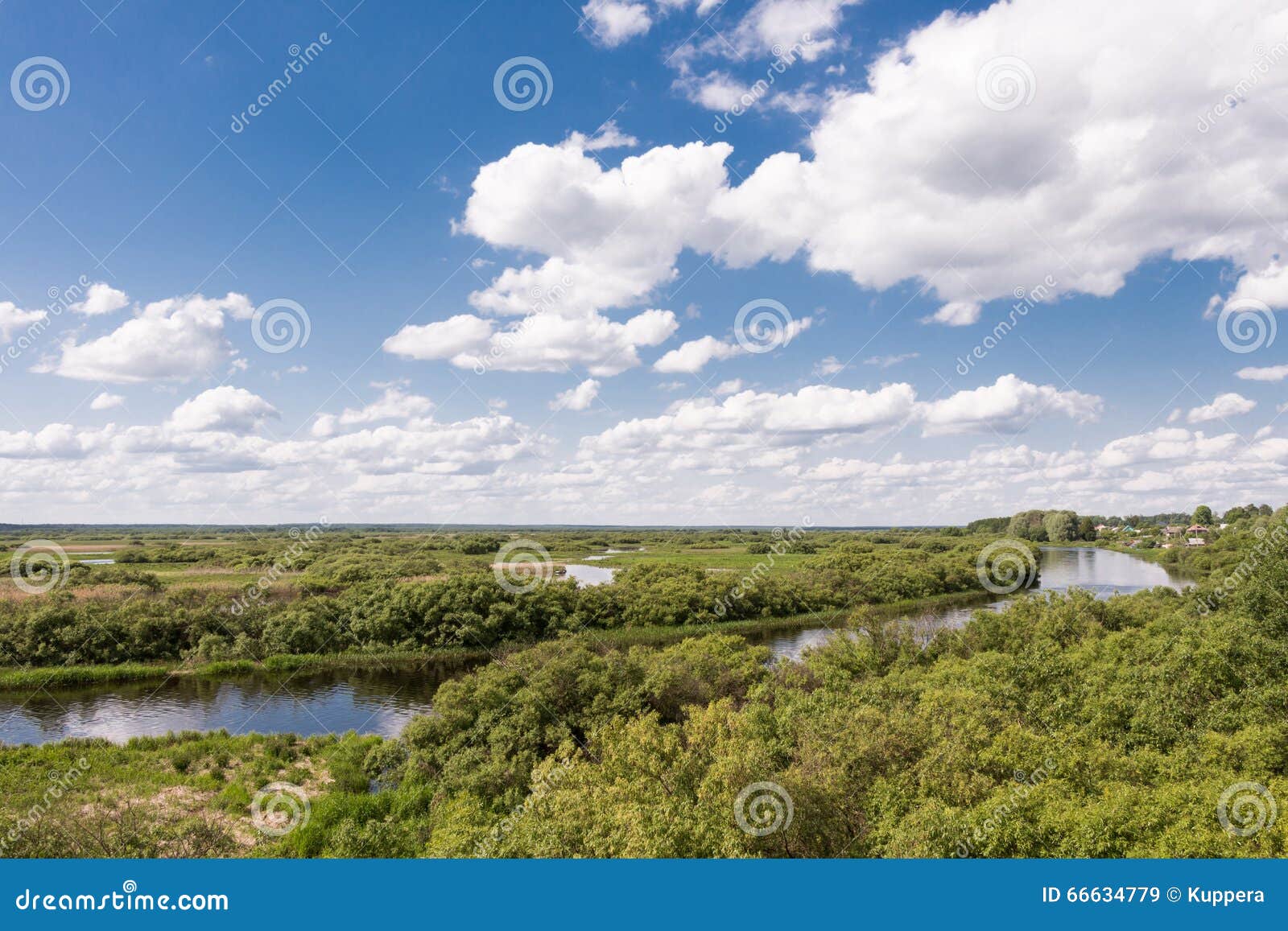 Berezina-Fluss stockbild. Bild von landschaften, gemischt - 66634779