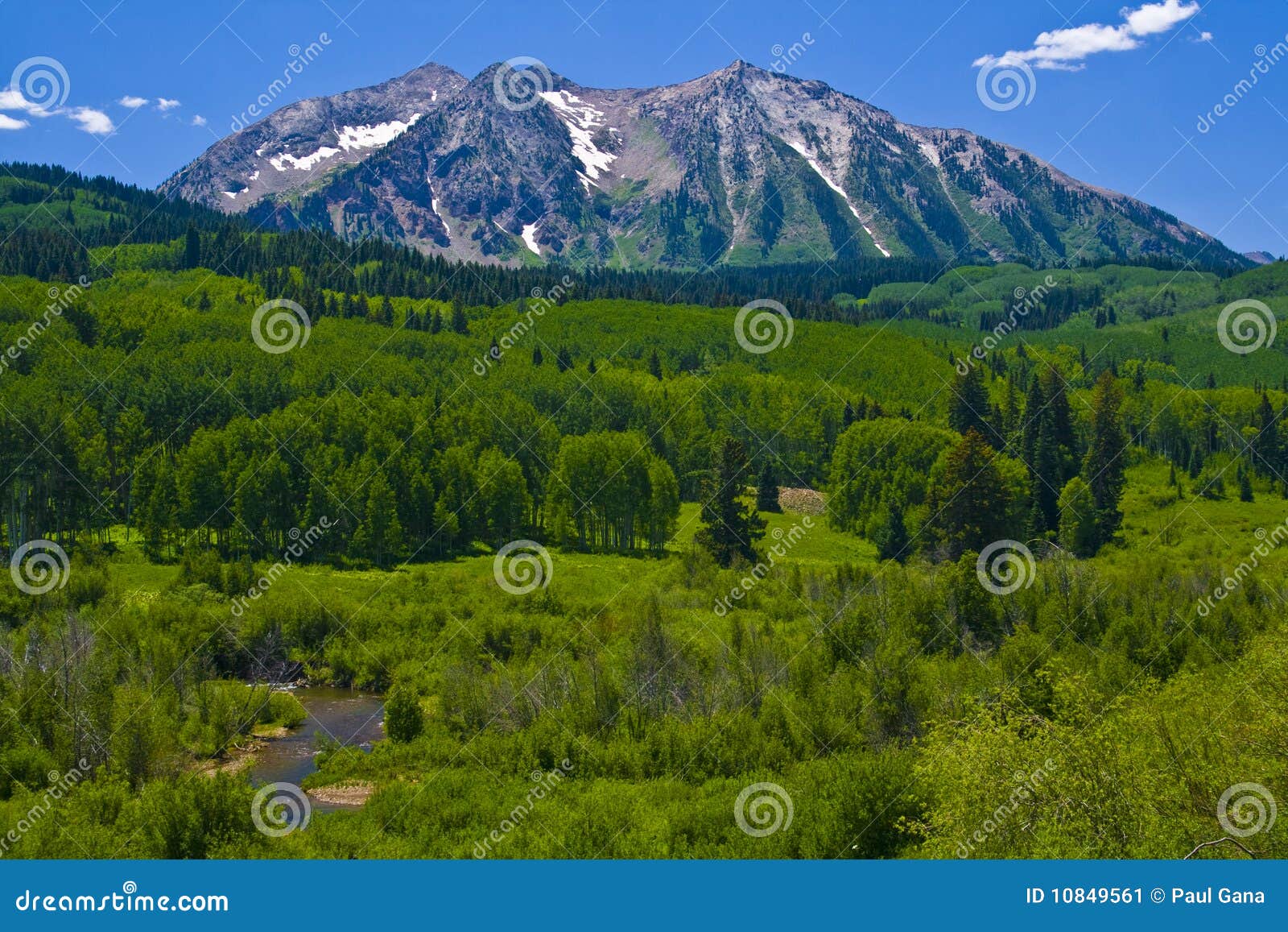 Berg 2 Van Beckwith Van Het Oosten Stock Afbeelding - Image of gebied ...