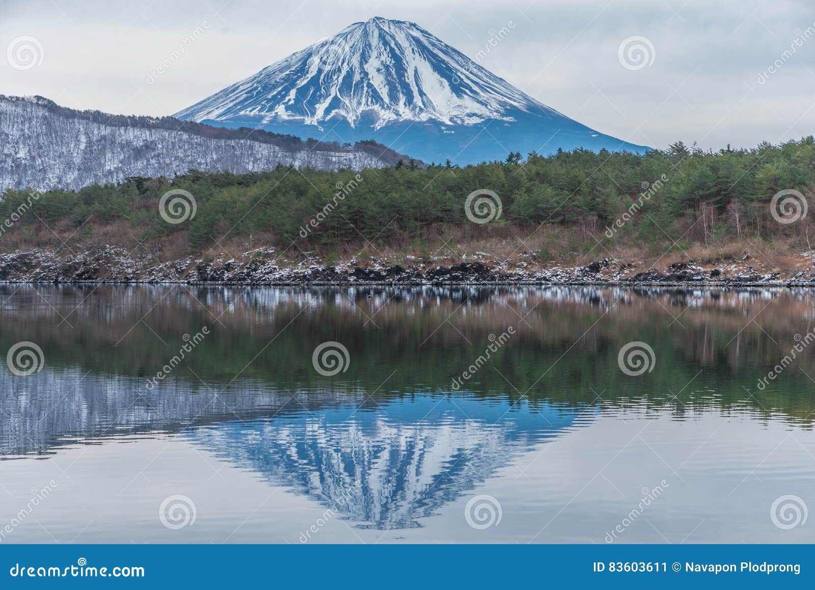 Berg Fuji stockbild. Bild von besichtigung, spiegel, reflex - 83603611