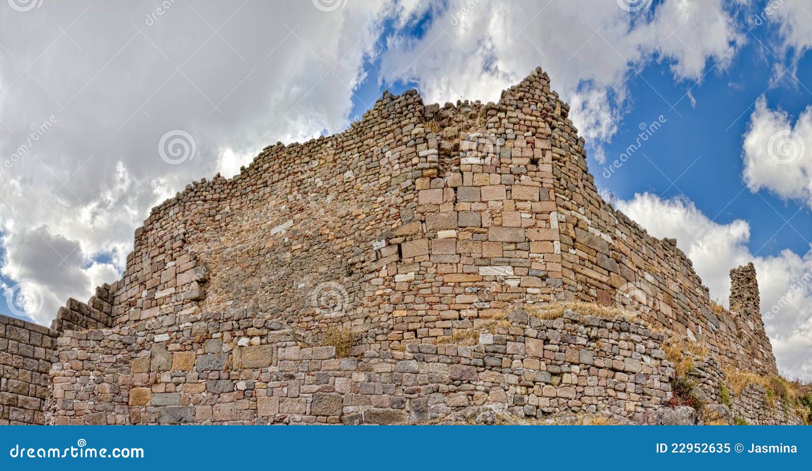 Bergama stock image. Image of famous, architecture, wall - 22952635