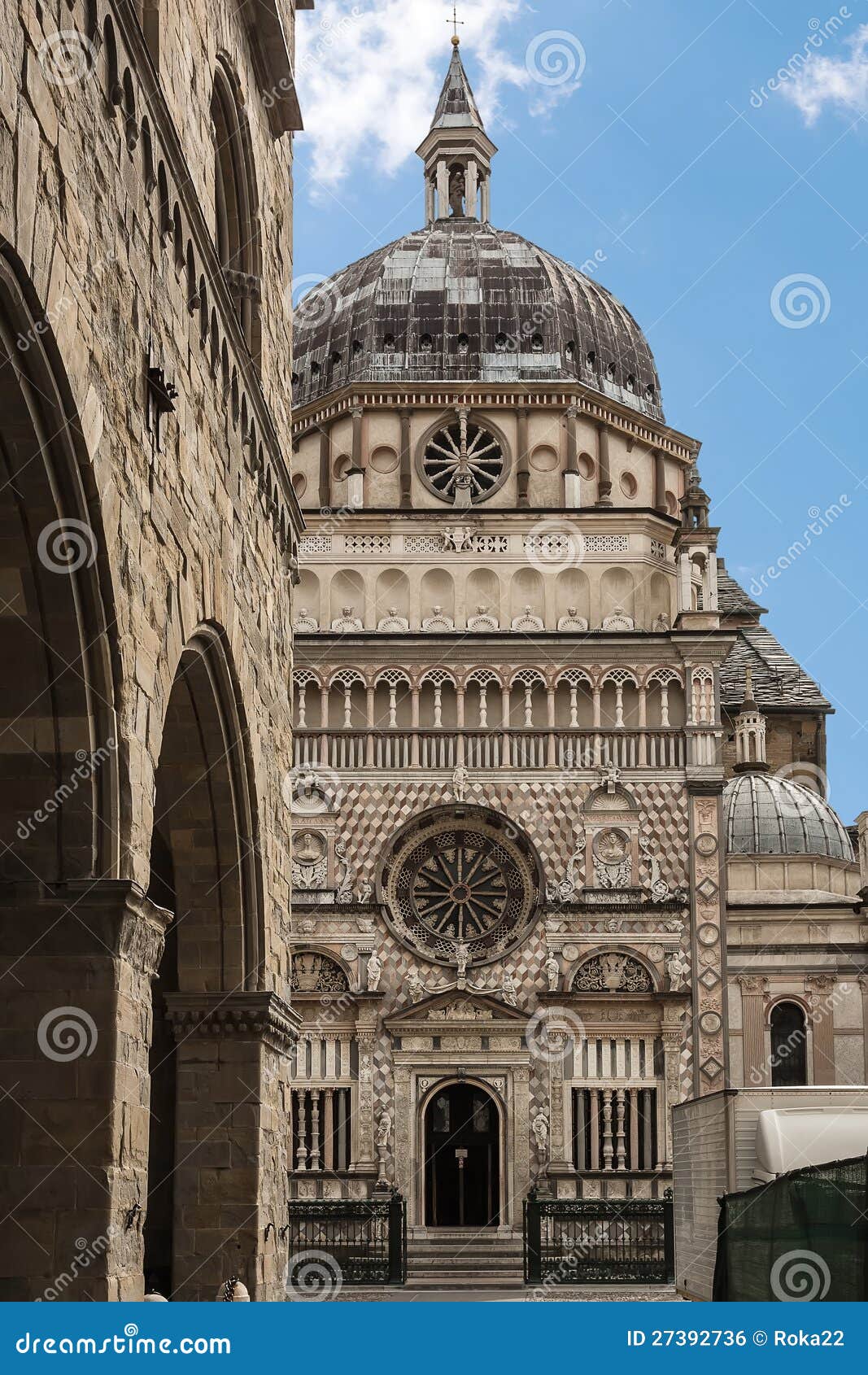 Bergamo, Cappella Colleoni stock photo. Image of lombardy - 27392736