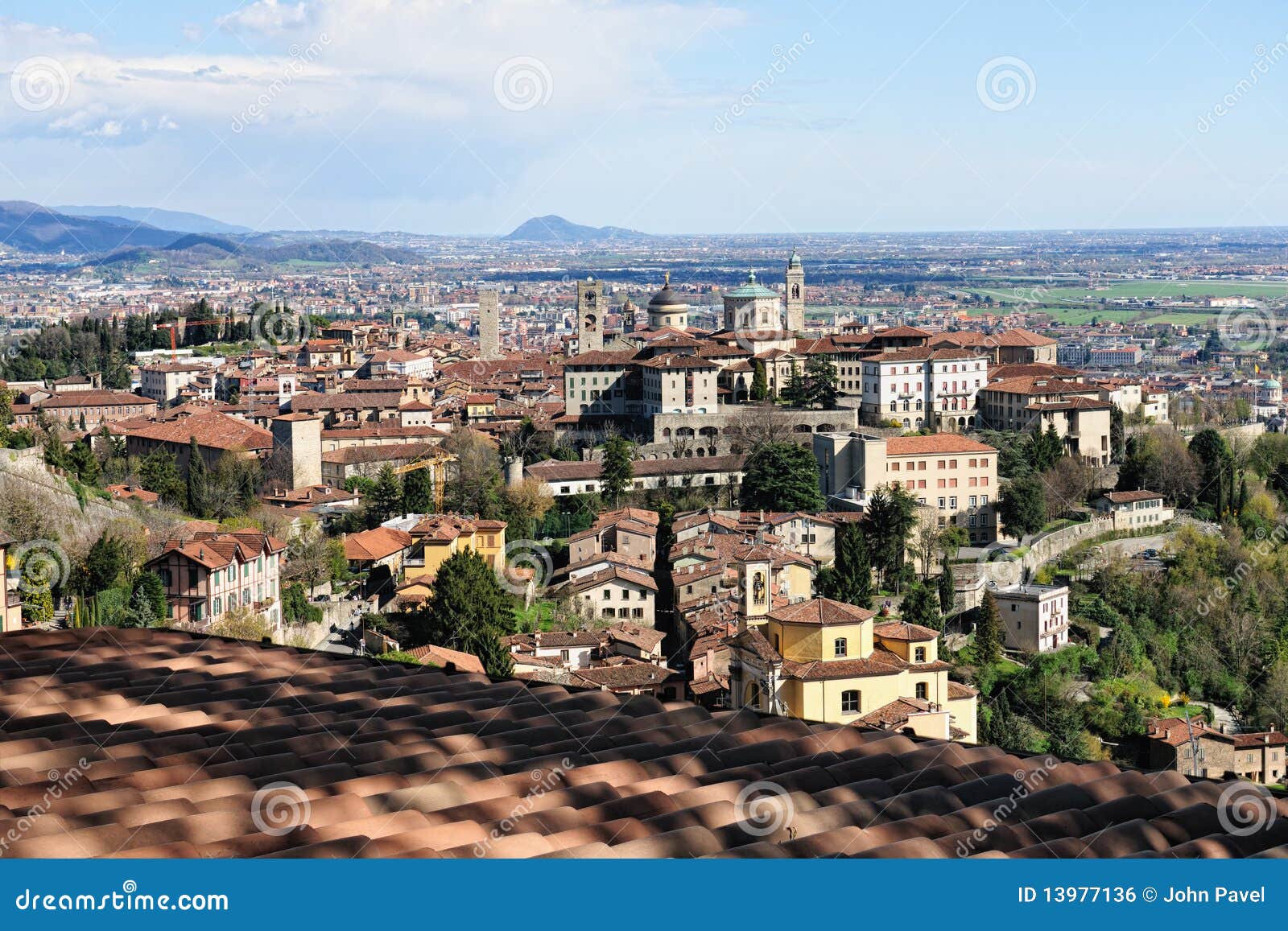 Bergamo, Citta Alta, Lombardy, Italy Stock Photo - Image of lombardy ...