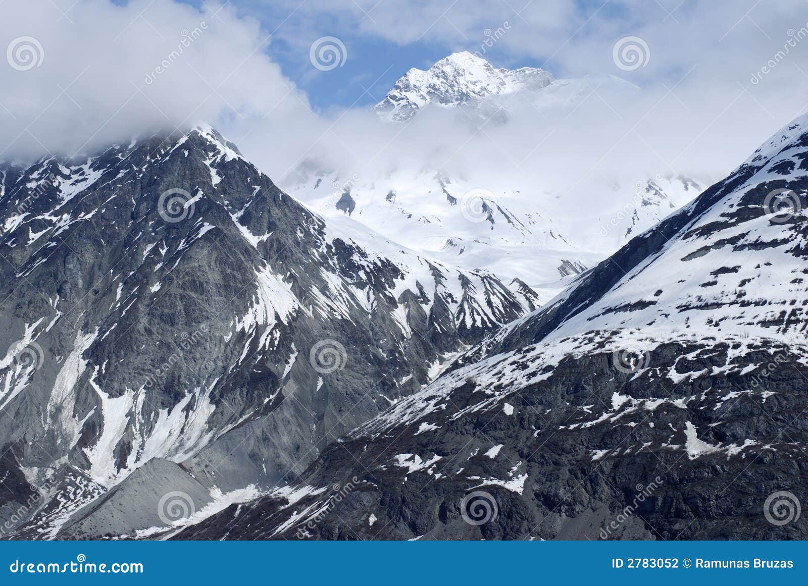 Berge in Alaska stockfoto. Bild von prachtvoll, gletscher - 2783052