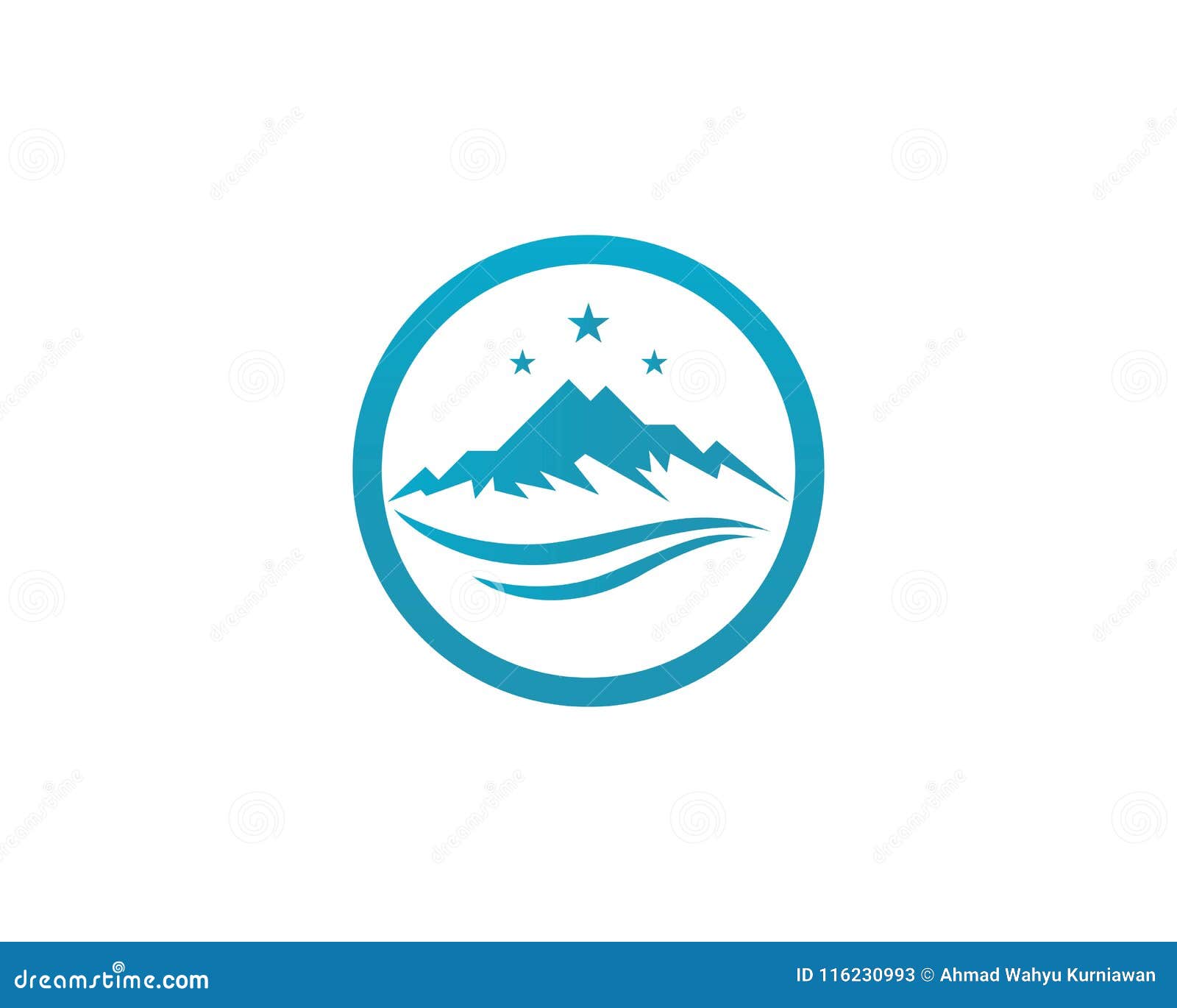Berge Logo Template vektor abbildung. Illustration von graphik - 116230993