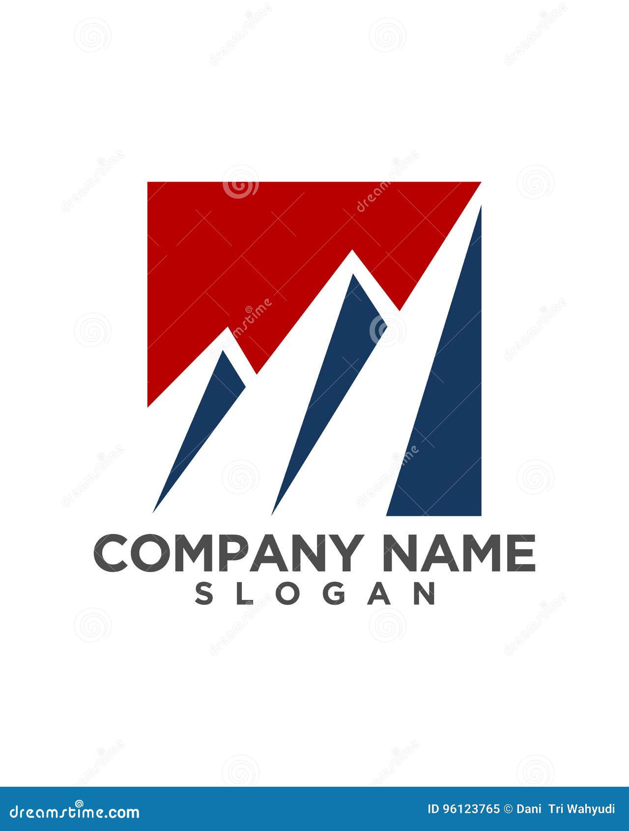 Berge Logo Template Vector stock abbildung. Illustration von firma ...