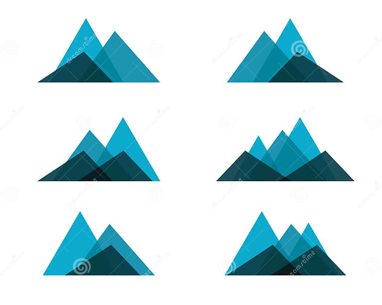 Bergen Logo Template Vector Vector Illustratie - Illustration of ...