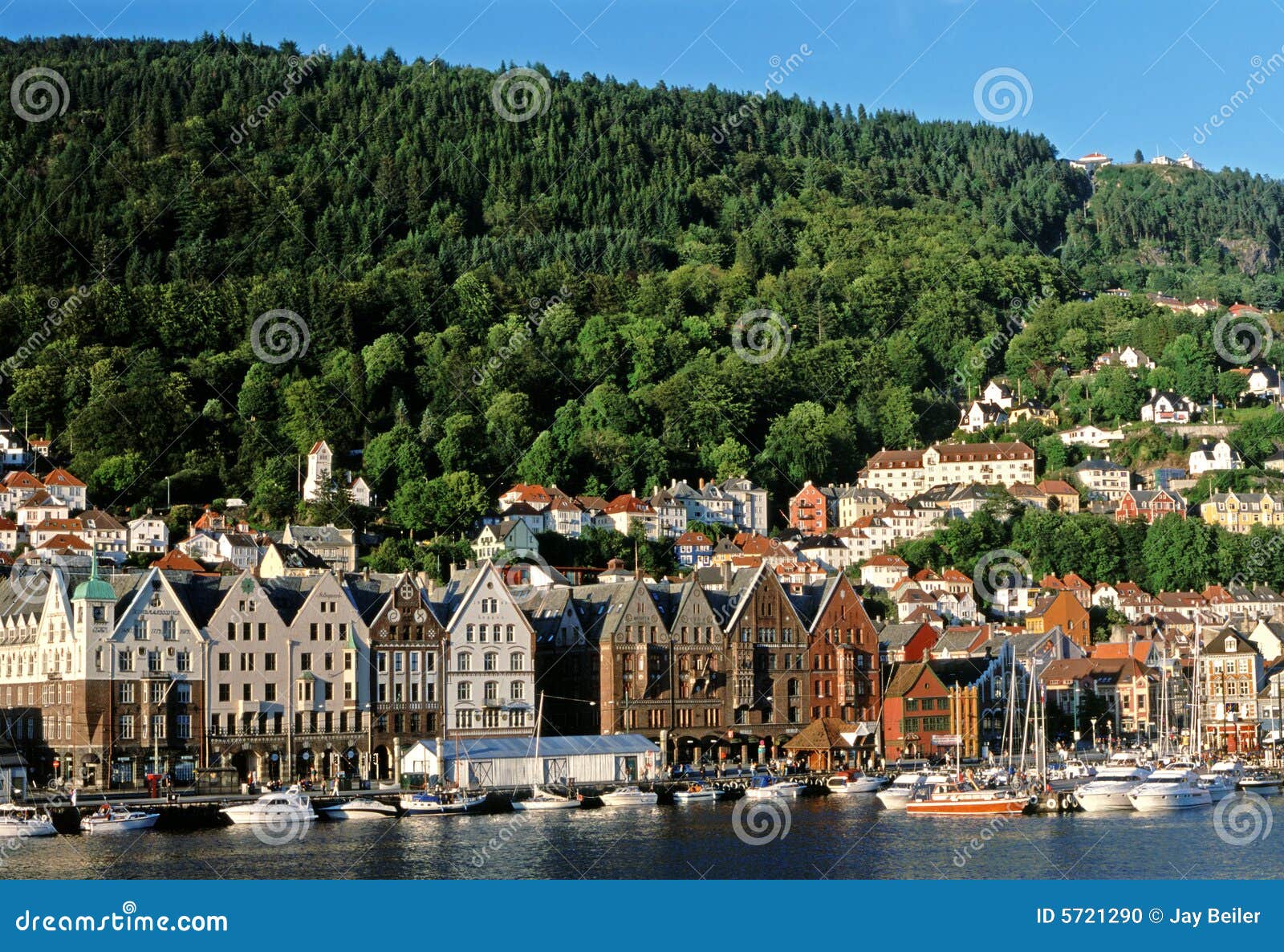 Bergen, Norway, harbor stock photo. Image of medieval - 5721290