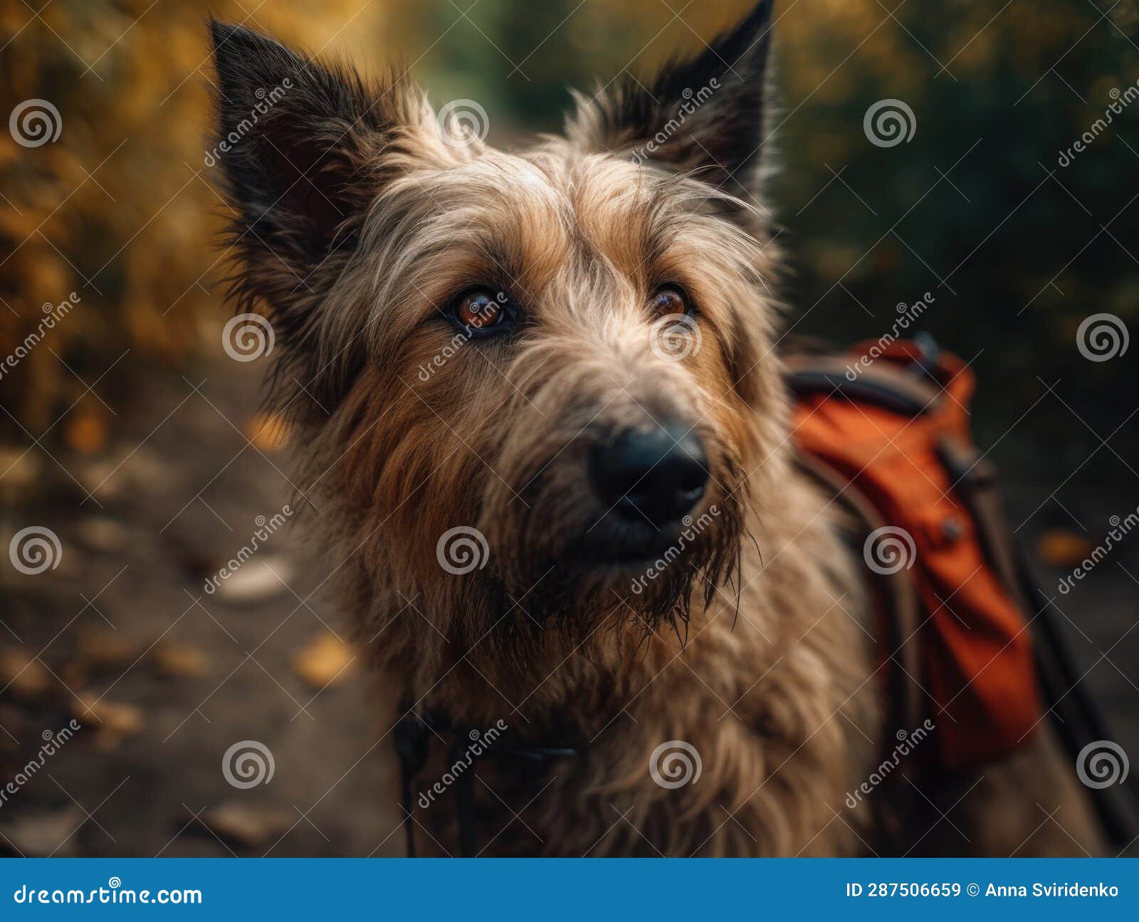 Berger Picard Dog Created With Generative AI Technology Royalty-Free ...